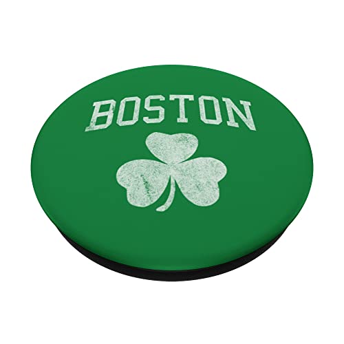 Boston Irish Shamrock St. Patrick's Day PopSockets Swappable PopGrip