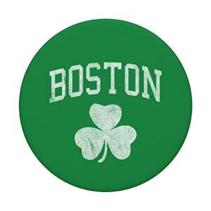 Boston Irish Shamrock St. Patrick's Day PopSockets Swappable PopGrip