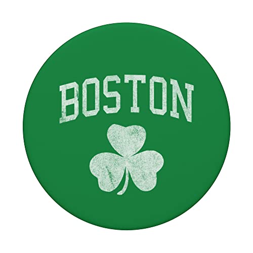 Boston Irish Shamrock St. Patrick's Day PopSockets Swappable PopGrip