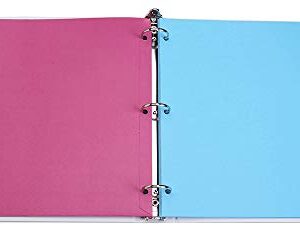 Modern Cuisine Recipe Organizer Binder Bundle with Recipe Cards and Recipe Card Protectors