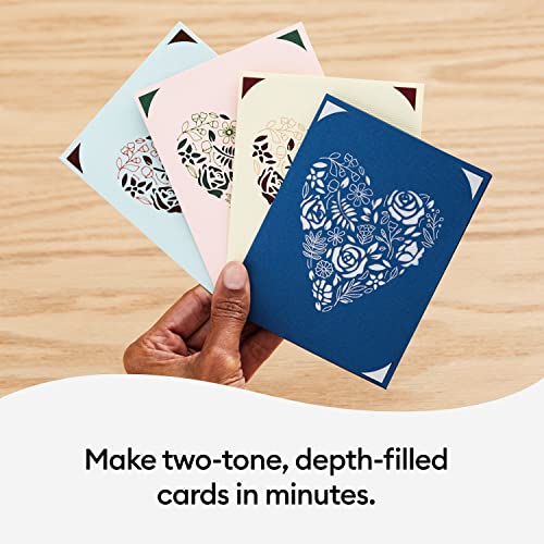 Cricut Insert Cards S40, Create Depth-Filled Birthday Cards, Thank You Cards, Custom Greeting Cards at Home, Compatible with Cricut Joy/Maker/Explore Machines, Princess Sampler (35 ct)