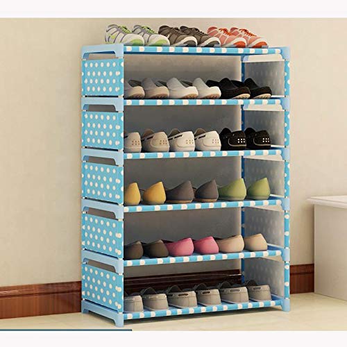 TAZSJG Simple Shoe Cabinets DIY Multi-layer Assembly of Shoe Rack Modern Simple Entrance Shoe Storage Shelf Shoe Organizer