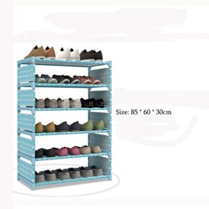 TAZSJG Simple Shoe Cabinets DIY Multi-layer Assembly of Shoe Rack Modern Simple Entrance Shoe Storage Shelf Shoe Organizer