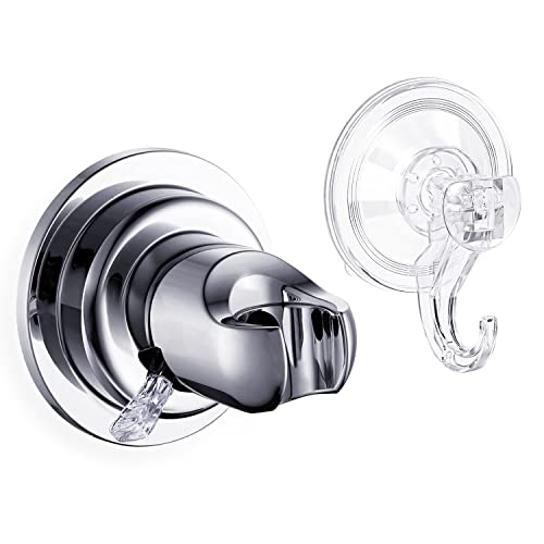 Sneatup Suction Cup Shower Head Holder Set