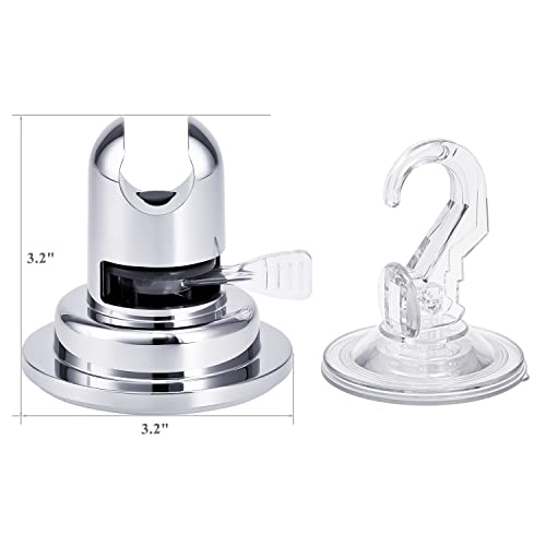 Sneatup Suction Cup Shower Head Holder Set