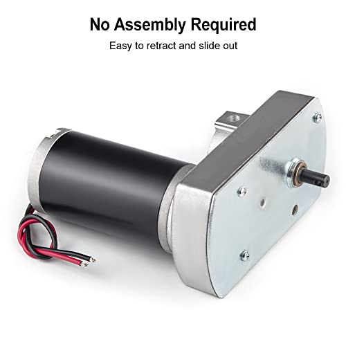 JDMON RV Slide Out Motor in-Wall Slide-Out Motor 18:1 Ratio Replace M-8910 168956, 295380, 131903, 12 Volts 5800 RPM Venture Acuator for RV Camper Trailer