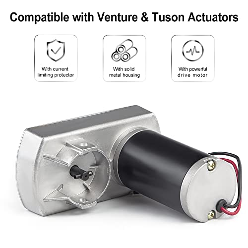 JDMON RV Slide Out Motor in-Wall Slide-Out Motor 18:1 Ratio Replace M-8910 168956, 295380, 131903, 12 Volts 5800 RPM Venture Acuator for RV Camper Trailer