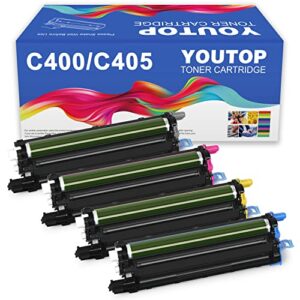 youtop remanufactured c400 c405 drum unit compatible for c400 c405 imaging unit replacement for xerox phaser 6600 workcentre 6605 6655 versalinkc400 c405 (108r01121)