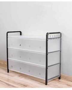 tazsjg simple dormitory bedroom space multi-layer shoe rack multi-function household dust-proof artifact storage shoes rack