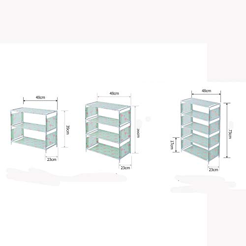 TAZSJG Simple Layer Number Shoe Rack Shoe Rack Multifunctional Modern Bedroom Storage Rack Shoe Rack Living Room Storage Rack (Size : C)