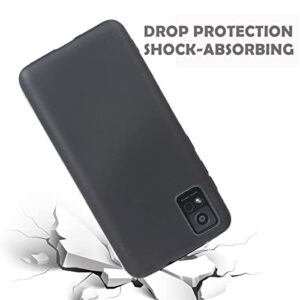 AISELAN for ZTE Avid 589 Shockproof Case Cover [Anti-Fall] [Anti-Scratch] Black Case with Soft TPU Bumper, Protective Case for ZTE Avid 589-5.6 inch (Black)