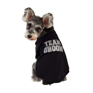 best furry friends, groom t-shirt for dogs, small