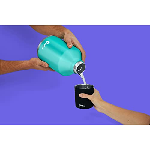 Bubba Brands Trailblazer Stainless Steel Water Bottle, 84 oz, Island Teal