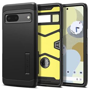 spigen tough armor designed for pixel 7 case (2022) - black