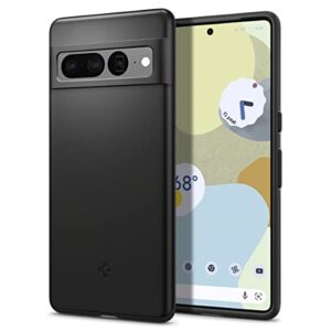 spigen thin fit designed for pixel 7 pro case (2022) - black