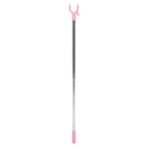 zerodeko closet reacher pole with hook clothing hanger shepherds hook long reach stick garment poles for closet shelf ceiling