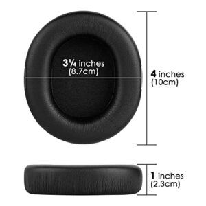 Ear Pads for SteelSeries Arctis Prime Arctis PRO Arctis 9X Arctis 7 Arctis 5 Arctis 3 Headphones Replacement Ear Cushions, Ear Covers, Headset Earpads (Protein Leather/Black)