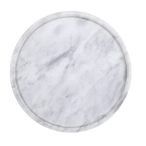 marble stone decorative tray for counter dresser, nightstand or desk for kicthen 7.8in