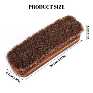 Personalized Horse Hair Brush for Horse Lover,Sinseike Custom Horse Brushes (Brown)