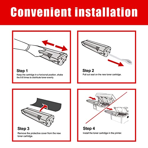 YIFEIL Compatible PB-210 PB210 Toner Cartridge Replacement for Pantum P2500W P2502W M6550NW M6600NW M6552NW M6602NW Printer (Black, 1-Pack)