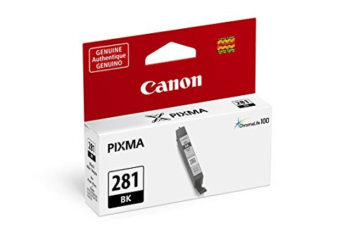 Canon PGI-280XL PGBK/CLI-281CMY, 50 Sheets PP-301 Combo Pack & 281 Black Ink Tank, Compatible to TR8520, TR7520, TS9120 Series