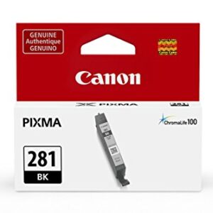 Canon PGI-280XL PGBK/CLI-281CMY, 50 Sheets PP-301 Combo Pack & 281 Black Ink Tank, Compatible to TR8520, TR7520, TS9120 Series