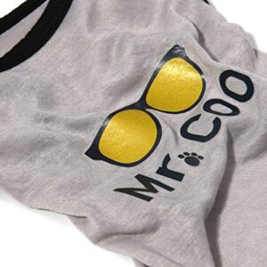 Dog Cat T-Shirt for Little Small Pets Lovely Cute Doggie Tops Pullover Breathable Puppy Apparel Pet Outfit