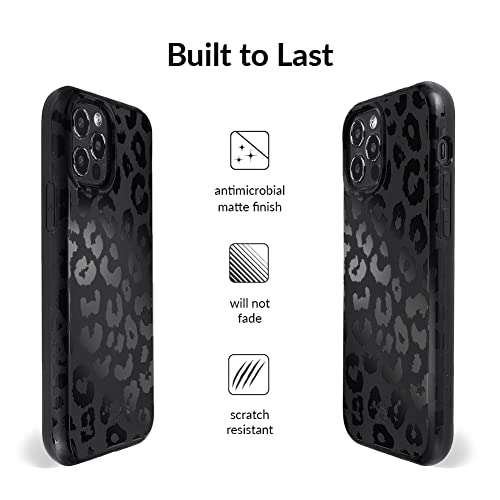 Velvet Caviar Designed for iPhone 13 Pro Max Case for Women [8ft Drop Tested] Compatible with MagSafe - Cute Magnetic Protective Phone Cover (Black Leopard)