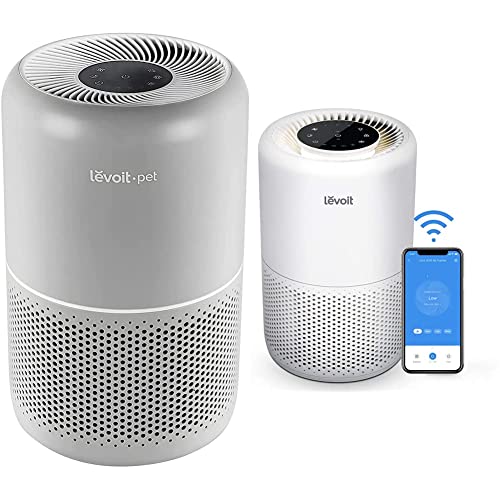 LEVOIT Air Purifier for Home Large Bedroom & Air Purifiers for Home Large Room, Smart WiFi Alexa Control, H13 True HEPA Filter, White