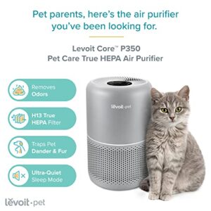 LEVOIT Air Purifier for Home Large Bedroom & Air Purifiers for Home Large Room, Smart WiFi Alexa Control, H13 True HEPA Filter, White