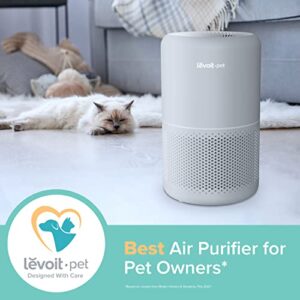 LEVOIT Air Purifier for Home Large Bedroom & Air Purifiers for Home Large Room, Smart WiFi Alexa Control, H13 True HEPA Filter, White