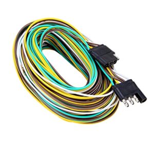 trailer wiring 50ft trailer wire, serlainxin trailer wiring harness kit, trailer wiring kit, trailer wire harness, trailer wire kit, boat trailer wiring kit, trailer light wire, 4 wire 4 pin 4 way