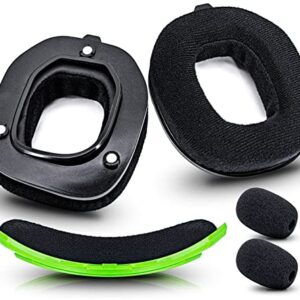 A50 GEN 3 Mod Kit Velour Ear Pads Replacement for Astro A50 GEN 3 Headset - Notice: EARPADS Need to BE Removed When Using The Headphone Base (Not Compatible with A50 Gen 4)