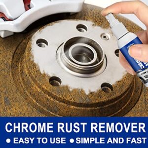 RAYHONG Rust Remover, Anti Rust Removal Spray for Metal Parts, Rollers, Door Hinges & Brake Parts, Anti Rust Inhibitor for RVs, Boats, Cars, Bikes