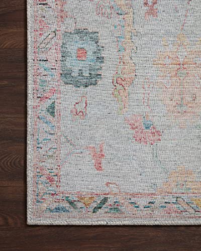 Loloi II Elysium Collection ELY-01 Pebble/Multi 5'-0" x 7'-6" Area Rug