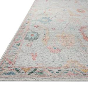 Loloi II Elysium Collection ELY-01 Pebble/Multi 5'-0" x 7'-6" Area Rug