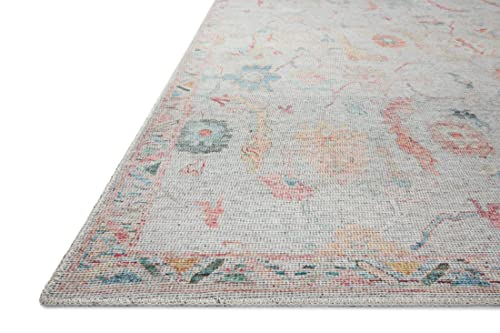 Loloi II Elysium Collection ELY-01 Pebble/Multi 5'-0" x 7'-6" Area Rug