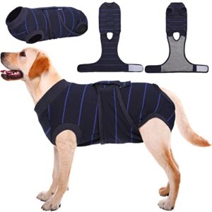 kuoser recovery suit for dogs, female male dog onesie for spay neuter, anti licking dog surgery recovery suit soft dog bodysuit for small medium large dogs, substitute e-collar & cone