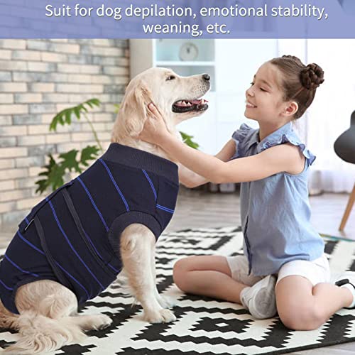 Kuoser Recovery Suit for Dogs, Female Male Dog Onesie for Spay Neuter, Anti Licking Dog Surgery Recovery Suit Soft Dog Bodysuit for Small Medium Large Dogs, Substitute E-Collar & Cone