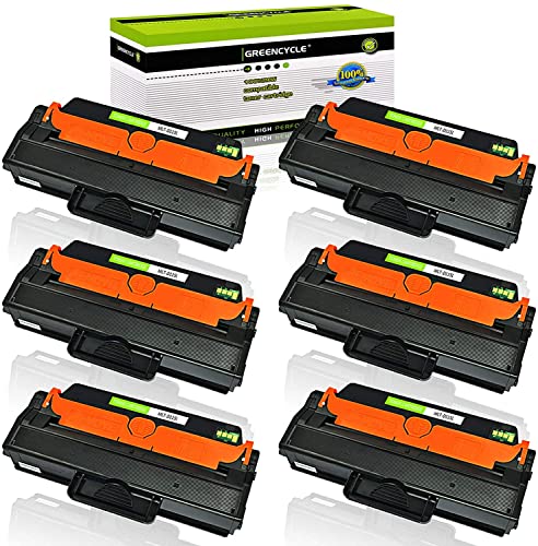 greencycle 6 Pack Compatible Toner Cartridge Replacement for Samsung 115L MLT-D115L MLTD115L Use in Xpress SL-M2880FW SL-M2870FW SL-M2830DW M2820 M2830 M2870 M2880 Printer