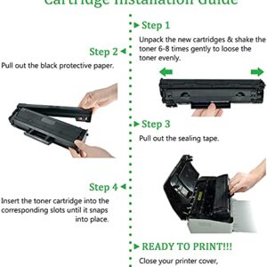 greencycle 6 Pack Compatible Toner Cartridge Replacement for Samsung 115L MLT-D115L MLTD115L Use in Xpress SL-M2880FW SL-M2870FW SL-M2830DW M2820 M2830 M2870 M2880 Printer