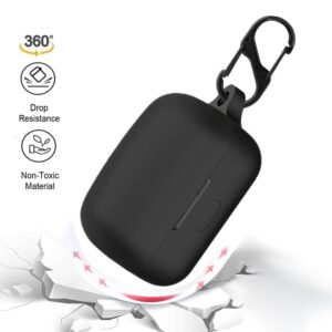 Ankersaila Case Compatible with Sony LinkBuds WF-L900,Soft Silicone Shockproof Anti-Scratch Protective Cover (Black)