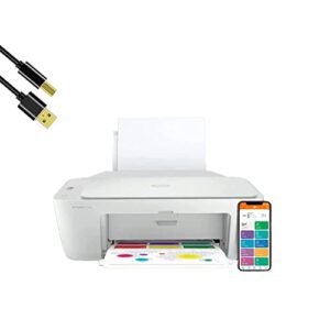 bools h-p deskjet 2752e wireless all-in-one color inkjet printer for home, office, print, copy, scan, wireless, usb connectivity, mobile printing usb printer cable