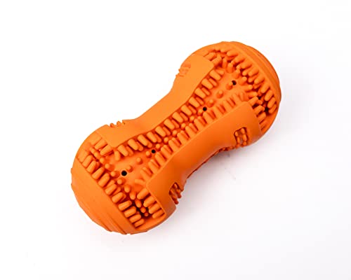 Fillable Dog Toy/Teeth Cleaning/Use with Peanut Butter or Toothpaste- Aggressive Chewers-Fillable Dog Chew Toy Dental Teeth Cleaning