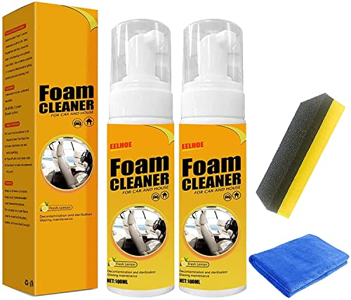 Simple Tech Spray Cleaner for Cars, Simpletech Foam Spray Cleaner,Foam Cleaner All Purpose for Car and House (100ML-2PCS)