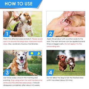 Vifycim Dog Wart Remover, Natural Dog Skin Tag Remover, Dog Warts Removal Treatment Rapidly Eliminates Skin Tag & Wart Remover for Dogs, No Harm & Pain-Free(20ml), 0.68 Fl Oz (Pack of 1)