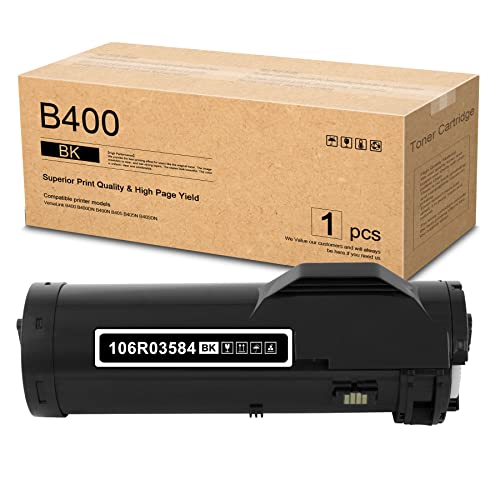 MGHJ VersaLink B400/B405 1 Pack 106R03584 Black Extra High Yield Compatible Toner Cartridge (25,600 Pages) Replacement for Xerox B400 B400DN B400N B405 B405N B405DN Printers, Super High yield