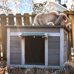 small wooden rabbit hutch outdoor bunny cage indoor guinea pig cage small animal house weatherproof