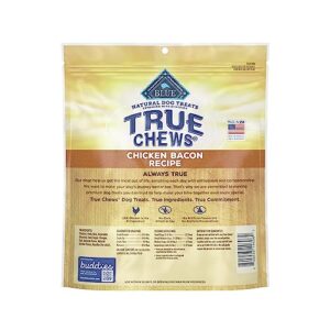 Blue Buffalo True Chews Natural Dog Treats, Chicken Bacon Recipe, 22 oz bag