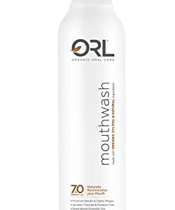 ORL Natural & Organic Mouthwash Uniquely Formulated to Clean Your Mouth Whiten Your Teeth Strengthen Tooth Enamel